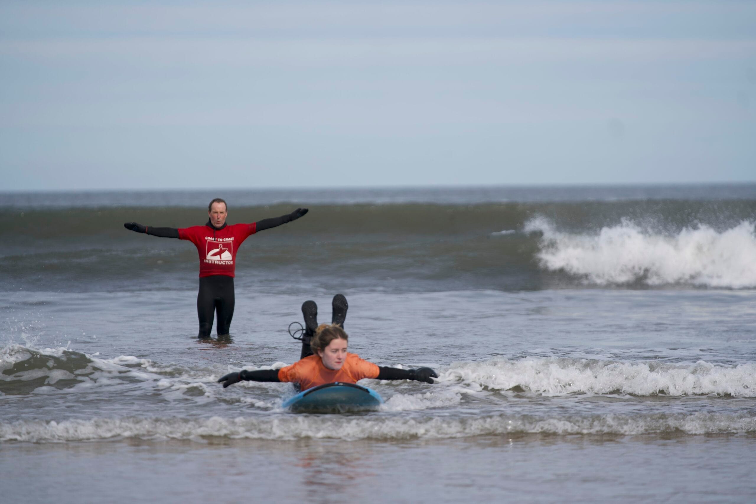 Surf Lessons - Scottish Surfing - Dunbar